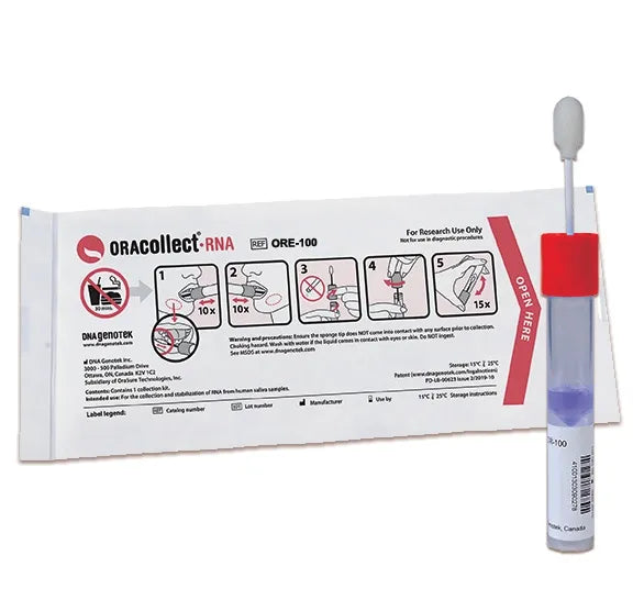 Kit de Recolección de ARN en Saliva Oragene RNA ORE-100 - Descuentos p ...